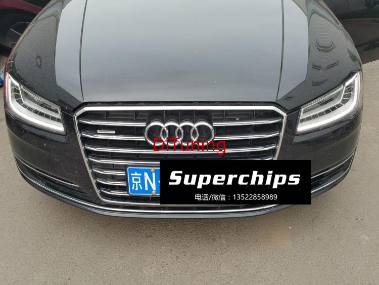 2015年奥迪A8L 3.0T直刷ECU动力升级，国际改装品牌Superchips调校程序