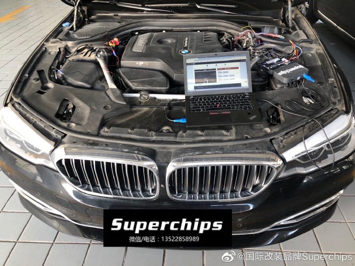 18款宝马530Li刷ECU升级动力，老牌Superchips程序