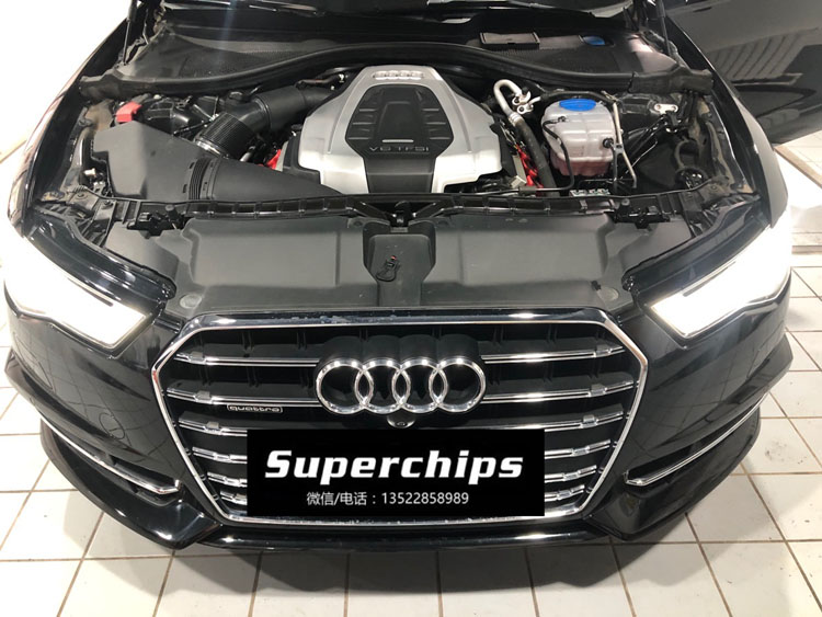 18款奥迪A6L C7 45TFSI刷ECU升级动力，来自国际改装品牌Superchips的调校方案