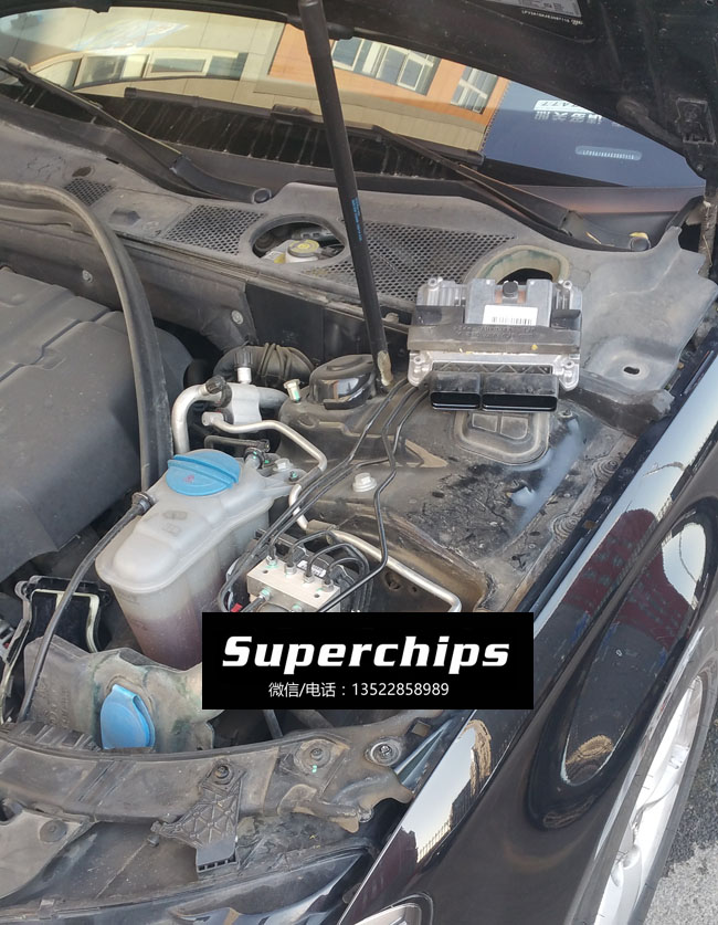 2014年奥迪A4L 30TFSI 1.8T直刷ECU升级动力，国际改装品牌Superchips调校