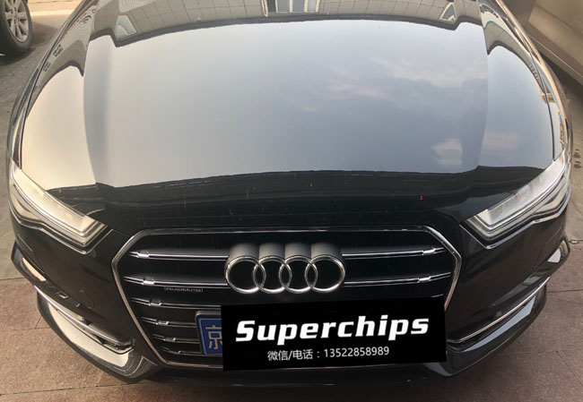 2017年A6L 45TFSI直刷ECU动力升级，国际改装品牌Superchips调校程序